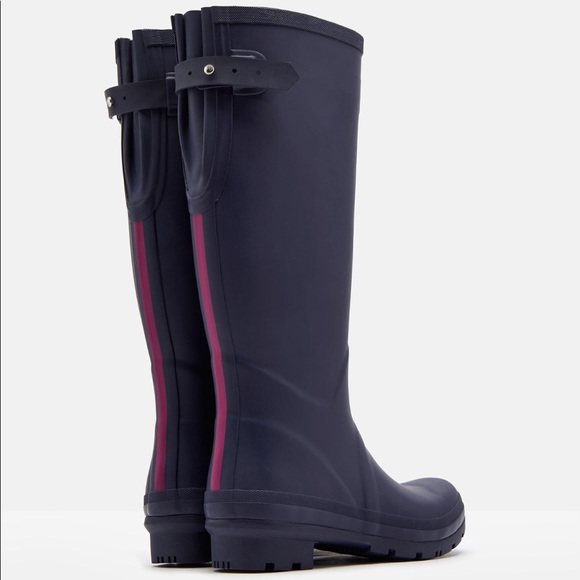 Joules | Shoes | Nw Joules Field Rain Boots Adjustable Back Gusset ...